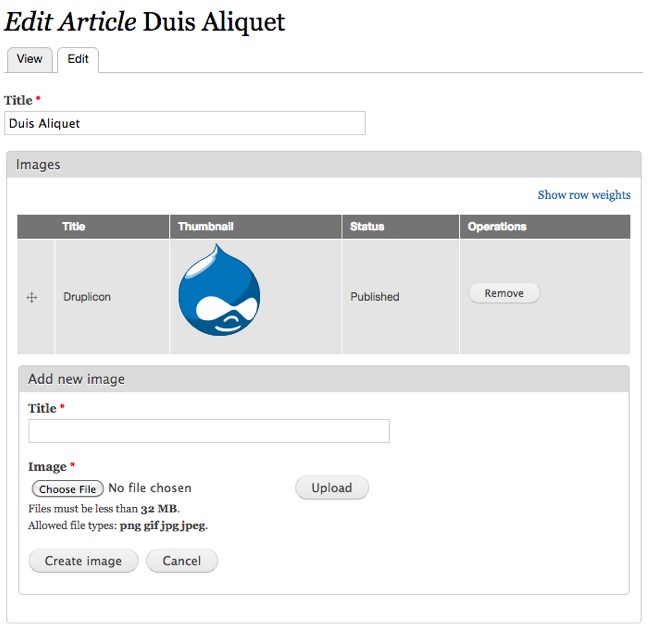 Image Attach | Drupal.org
